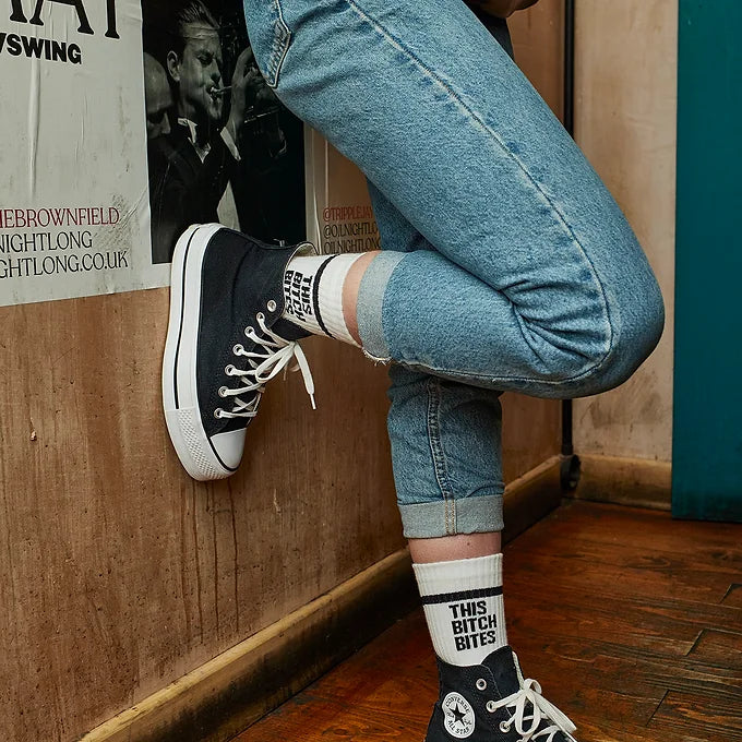 'THIS BITCH BITES' Socks - Sox UK